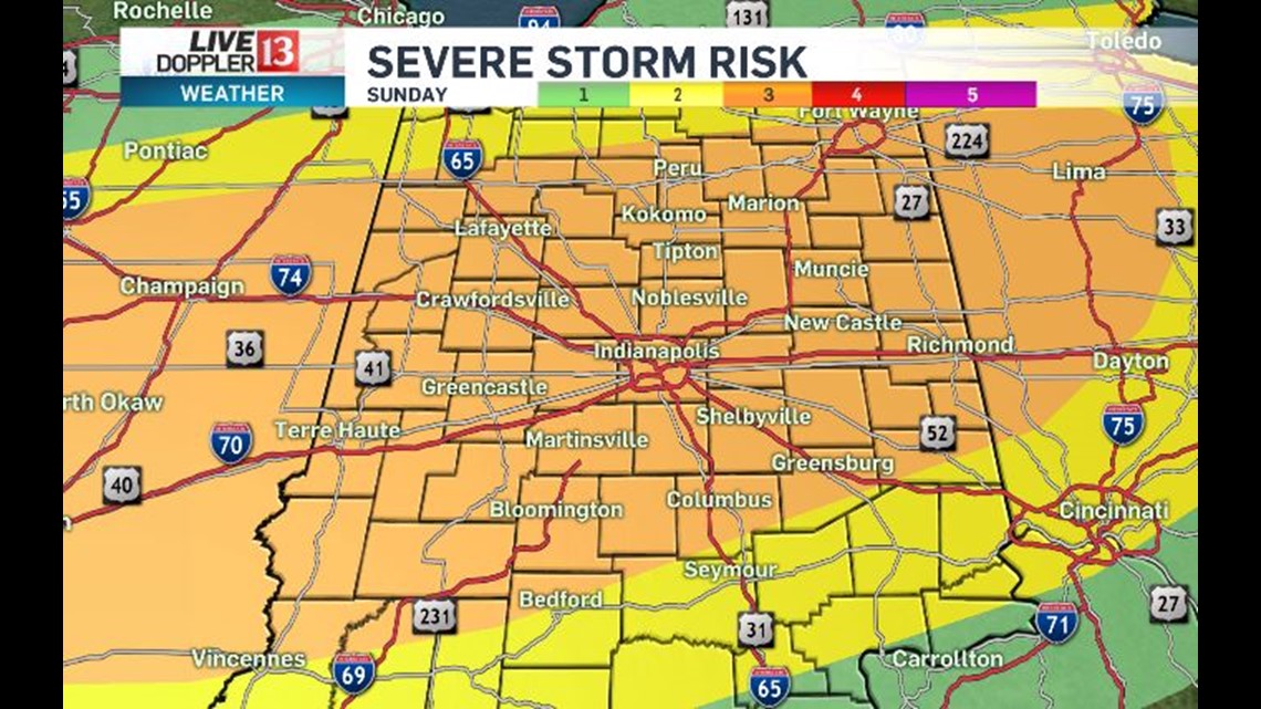 Stormy Sunday - Severe Threat - Live Doppler 13 Weather Blog | wthr.com