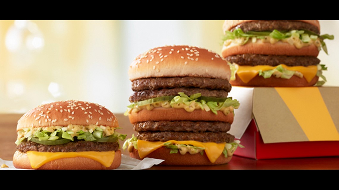 McDonald's launching smaller, larger versions of the Big Mac nationwide ...