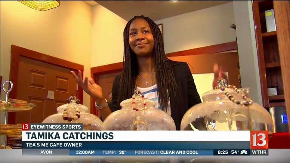 Former Fever star Tamika Catchings now owns Indy tea shop | wthr.com