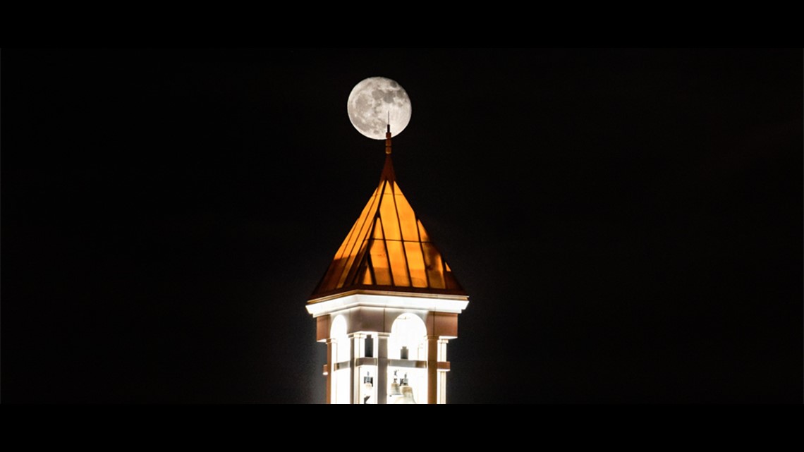 The meaning behind this Purdue supermoon photo is awe-inspiring | wthr.com