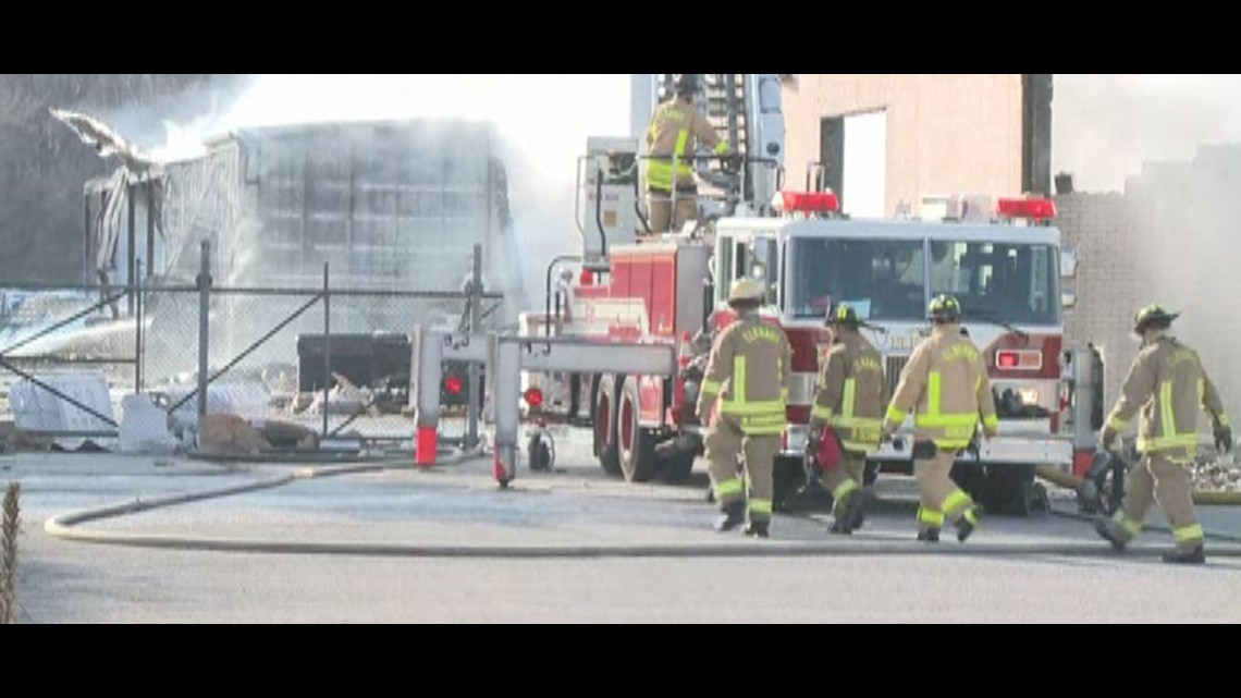 Fire heavily damages northern Indiana RV plant | wthr.com