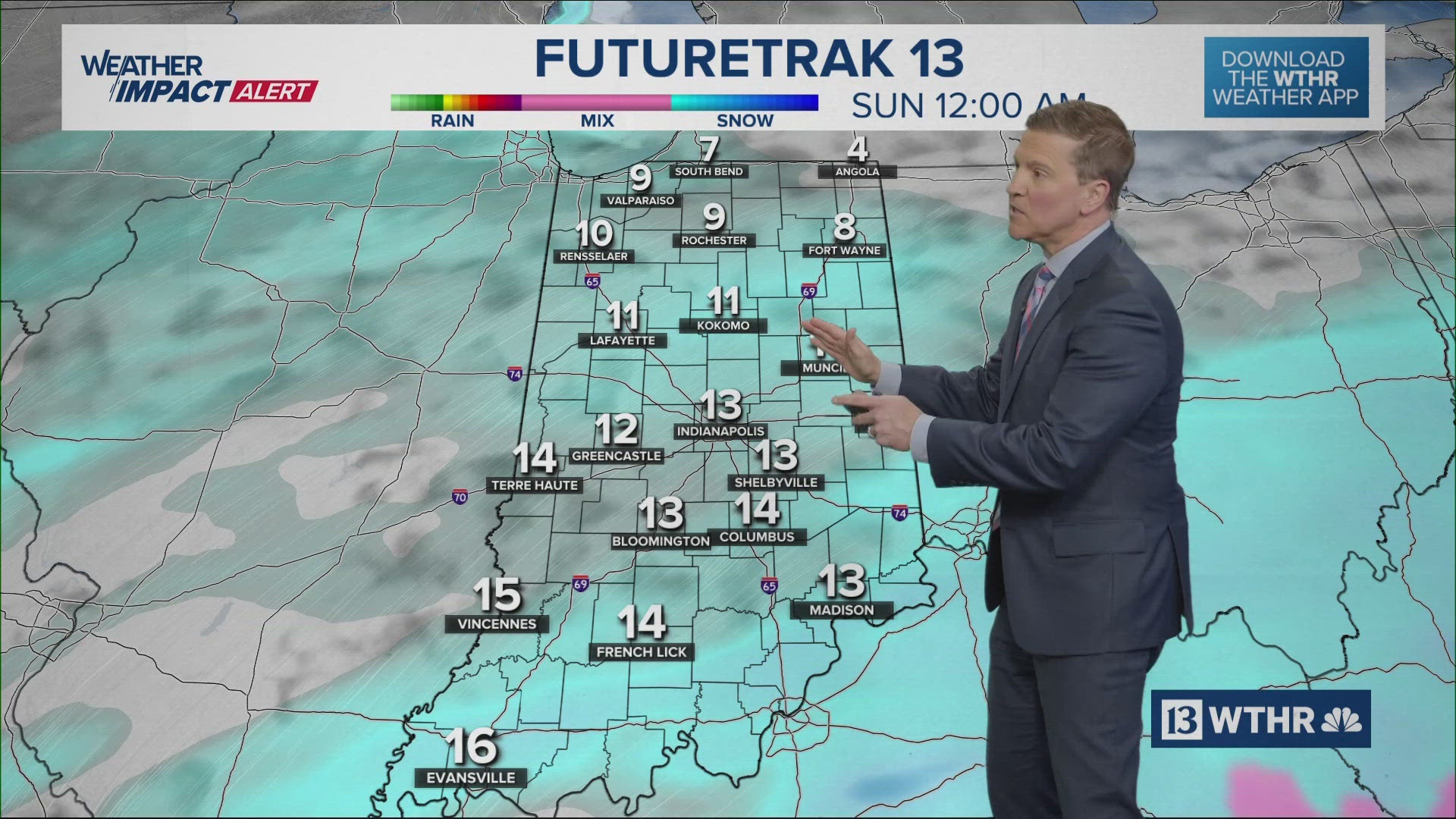 13Weather Forecast | Noon update, Jan. 23, 2026 | wthr.com