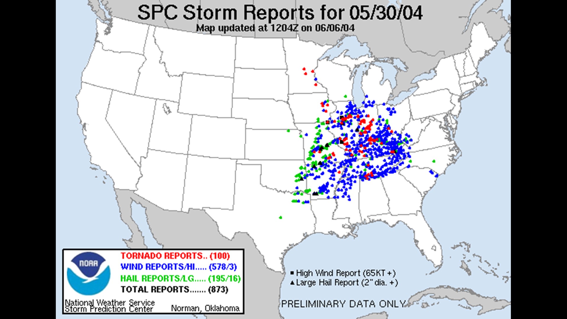 'Race Day' tornadoes on May 30, 2004 | wthr.com