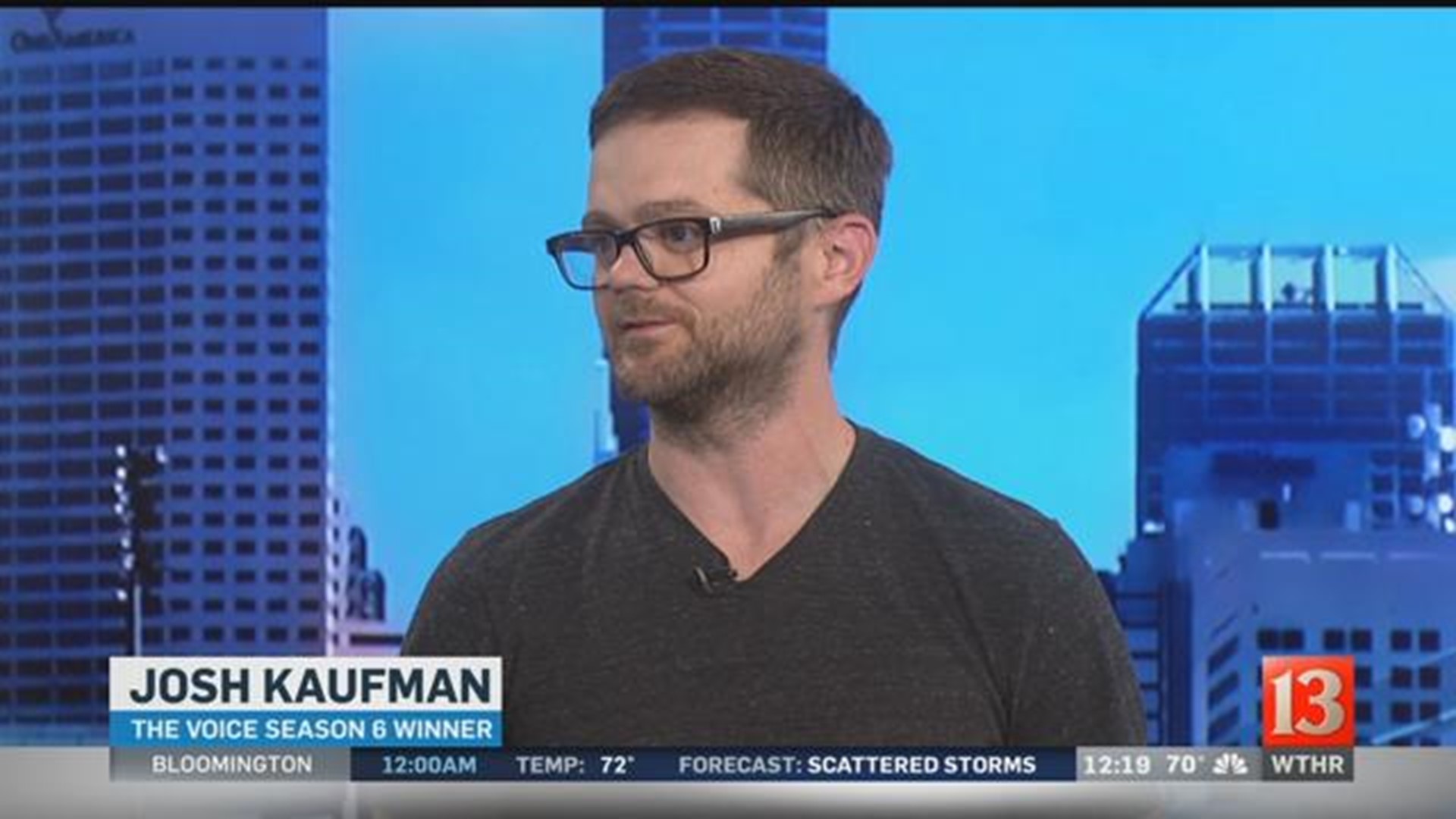Josh Kaufman to perform at Festival on Main this Friday | wthr.com
