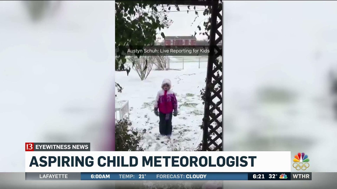Aspiring meteorologist gives Marion weather report | wthr.com