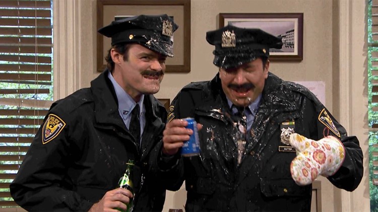 WATCH: Jimmy Fallon, Bill Hader get messy | wthr.com