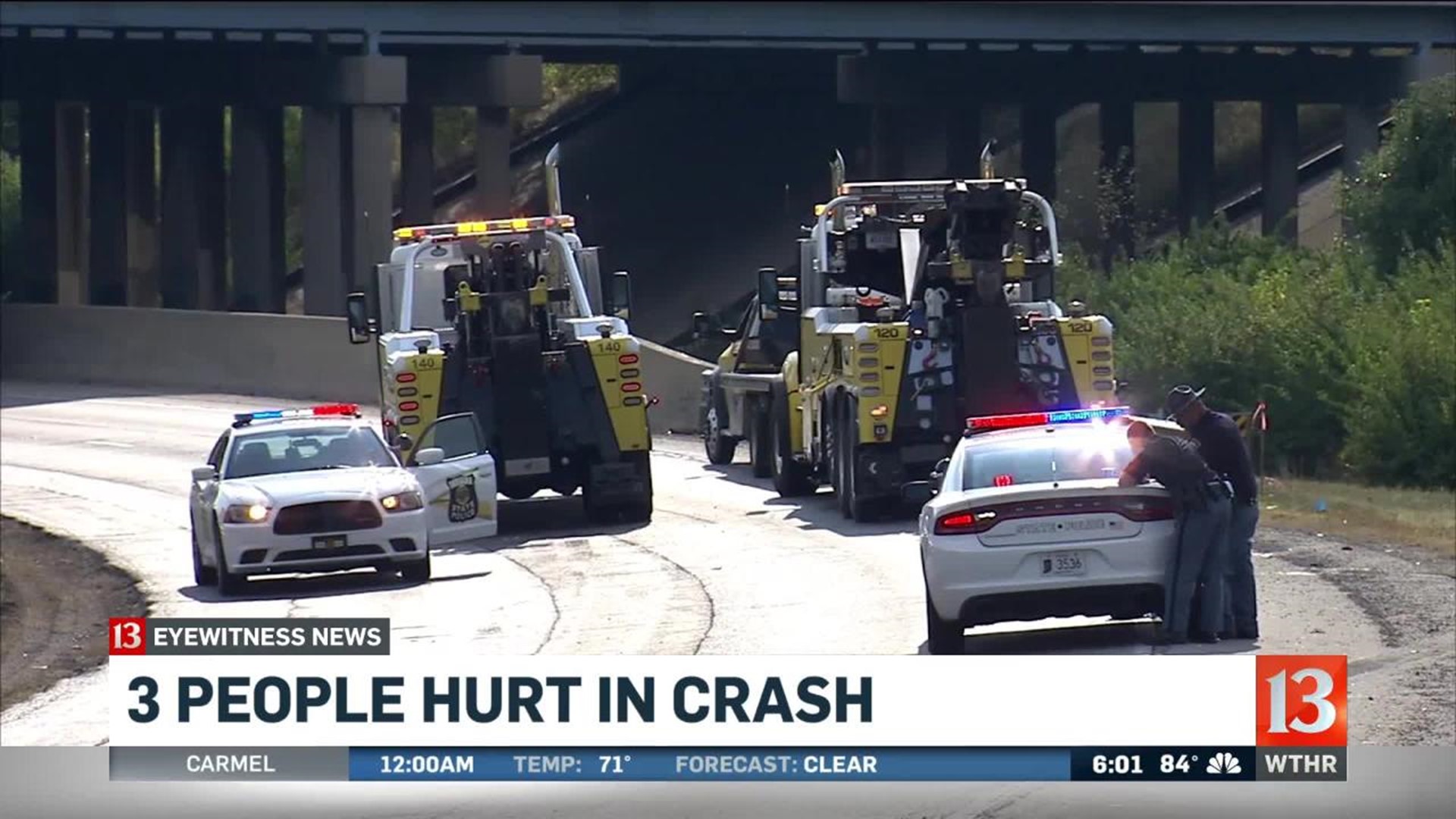 Serious injuries in I-69 crash involving motorcycle, car | wthr.com