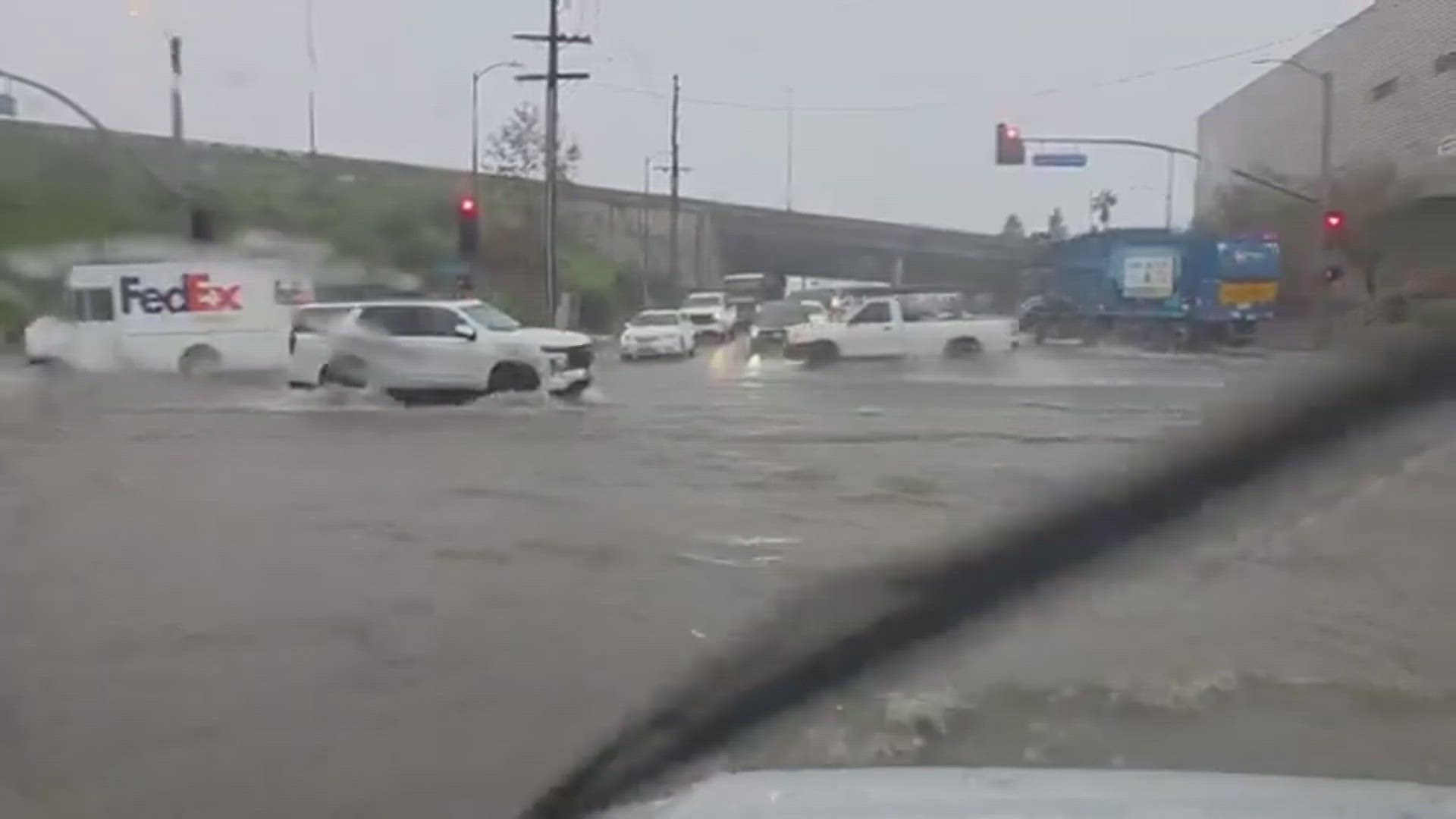 Powerful storm brings flooding to parts of California | wthr.com