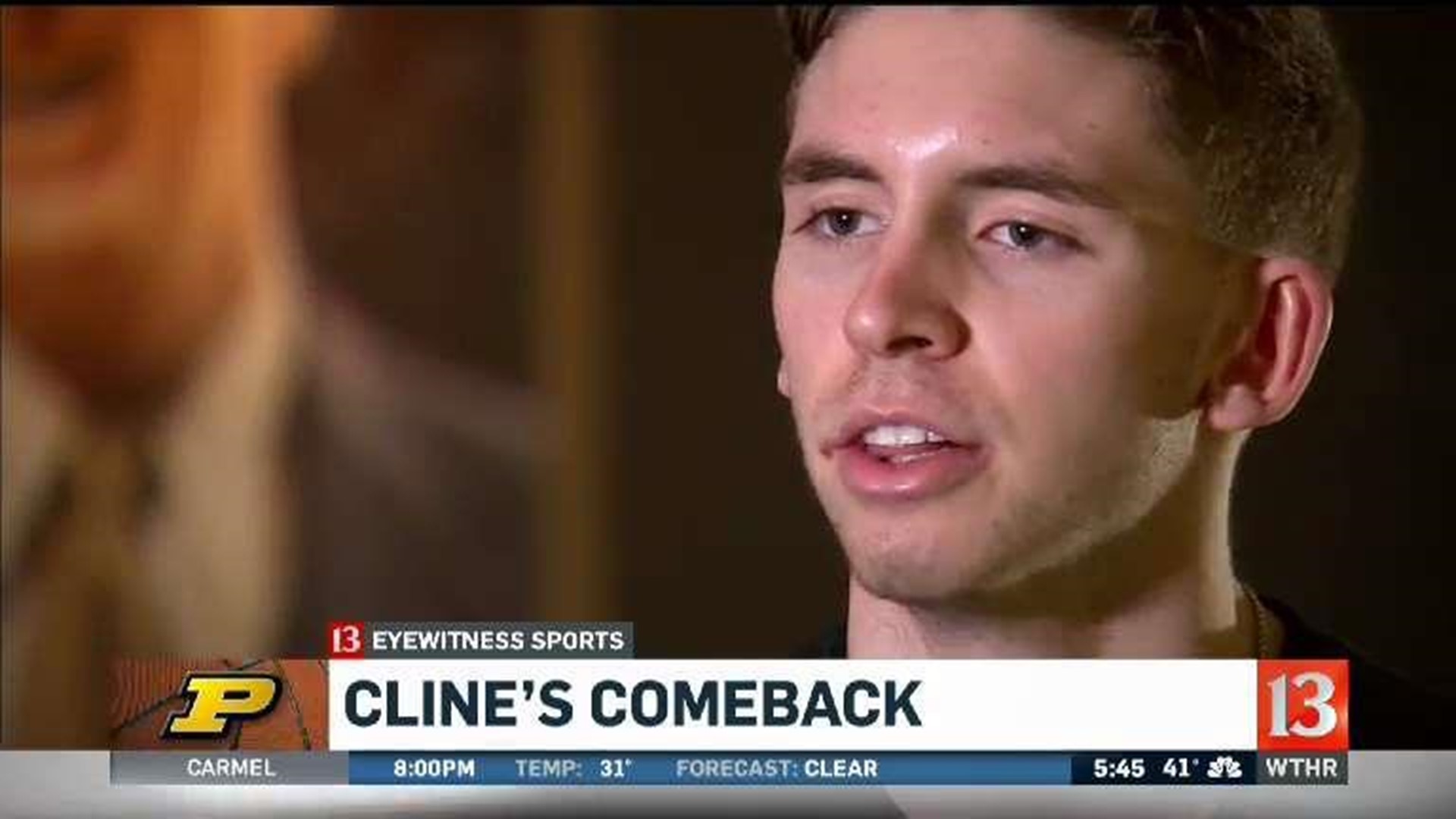 Purdue’s Ryan Cline finds redemption after marijuana arrest | wthr.com