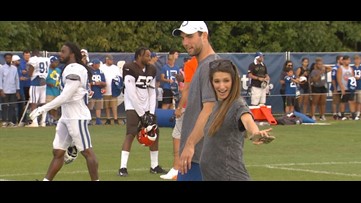 Andrew Luck and wife welcome new baby girl | wthr.com
