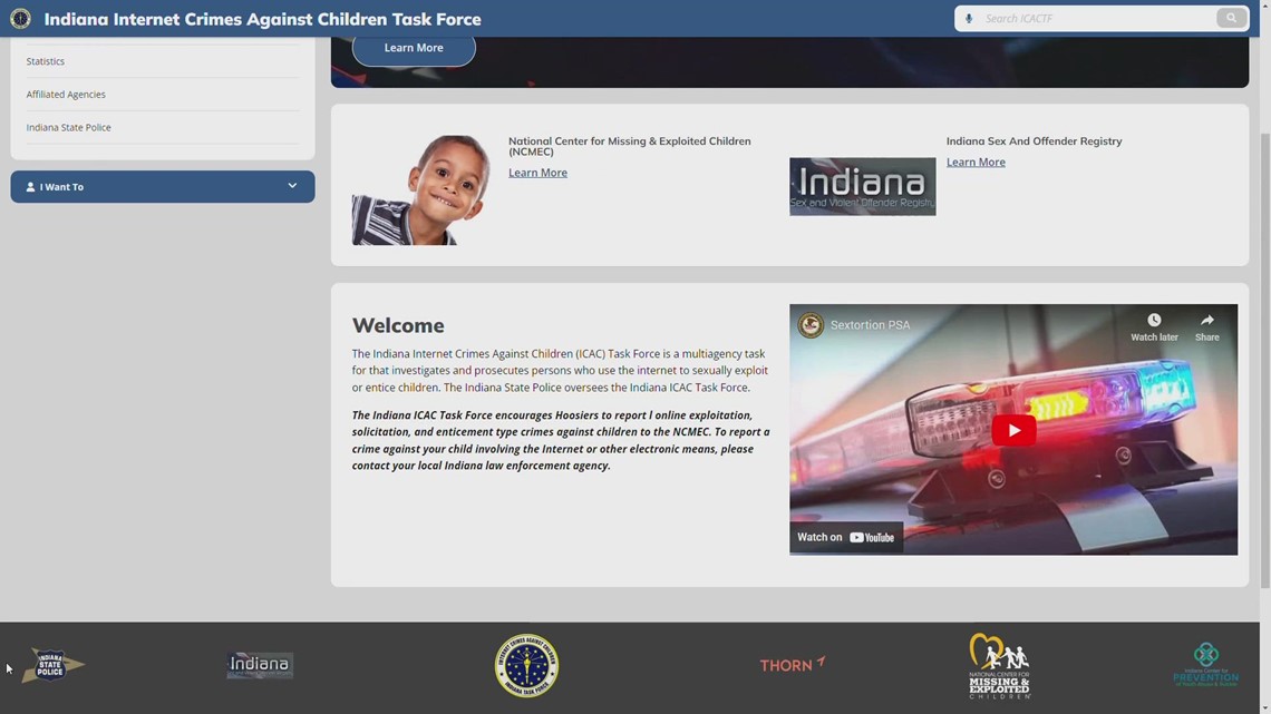 New tool to report online crimes against children | wthr.com