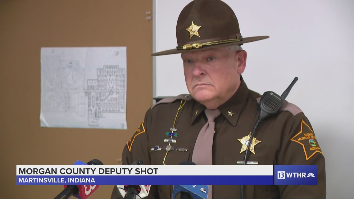 Morgan County sheriff update on deputy shot | wthr.com
