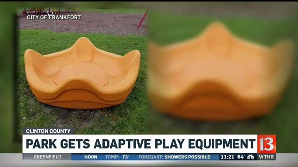 Park gets adaptive play equipment | wthr.com