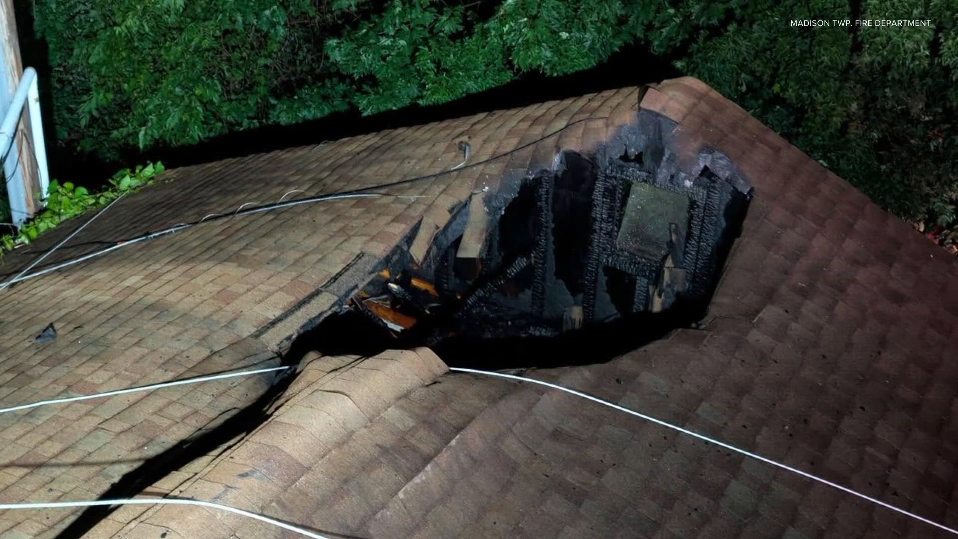 Investigation underway after storm-related apartment fire in Morgan ...