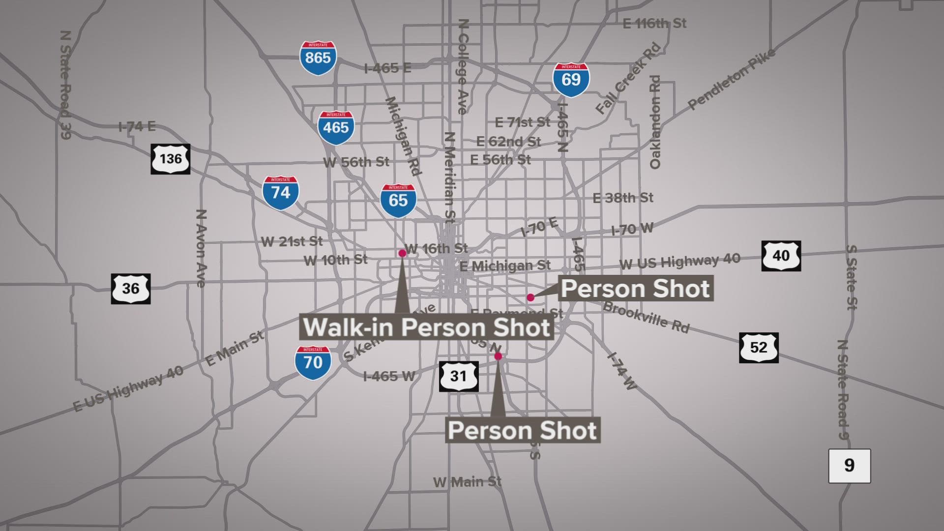 At least 5 shootings in 24 hours in Indianapolis | wthr.com