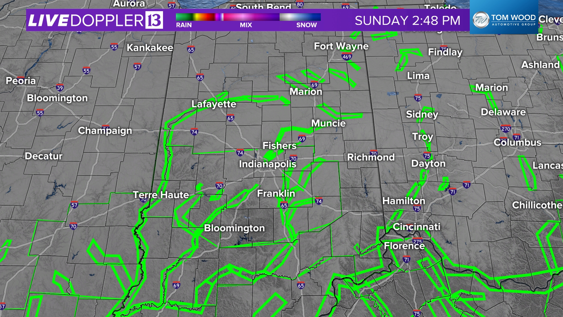 See who picked up the most rain across Indiana from severe weather this ...