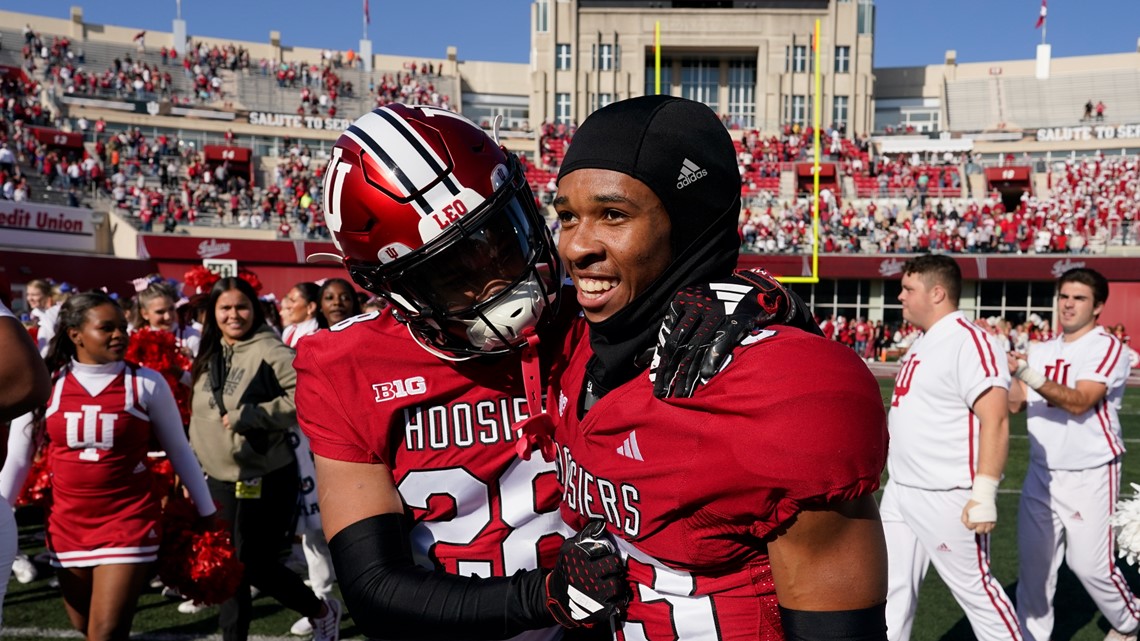 Indiana football beat Wisconsin Badgers 20-14 | wthr.com