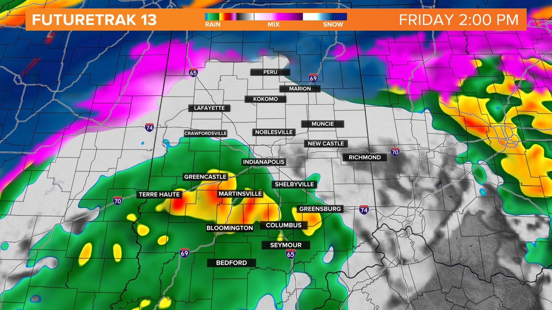 Record temperatures Wednesday, heavy rain Friday | wthr.com