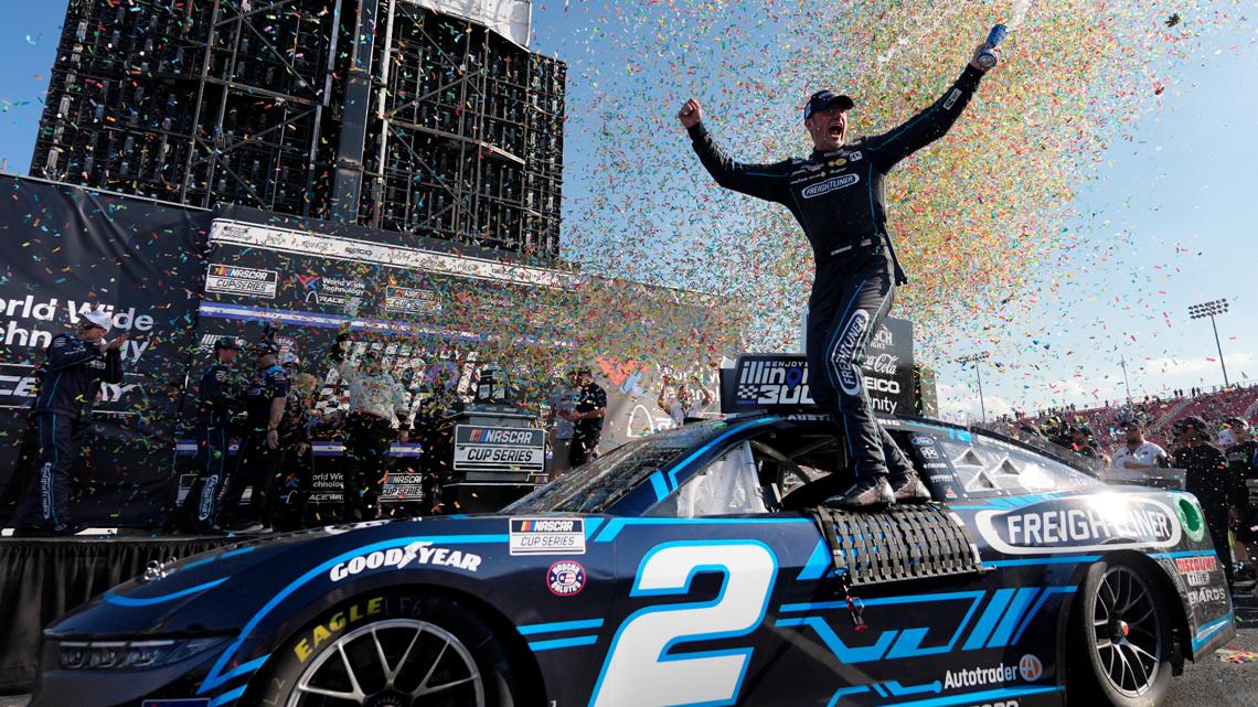 Austin Cindric wins NASCAR Cup race at Gateway | wthr.com