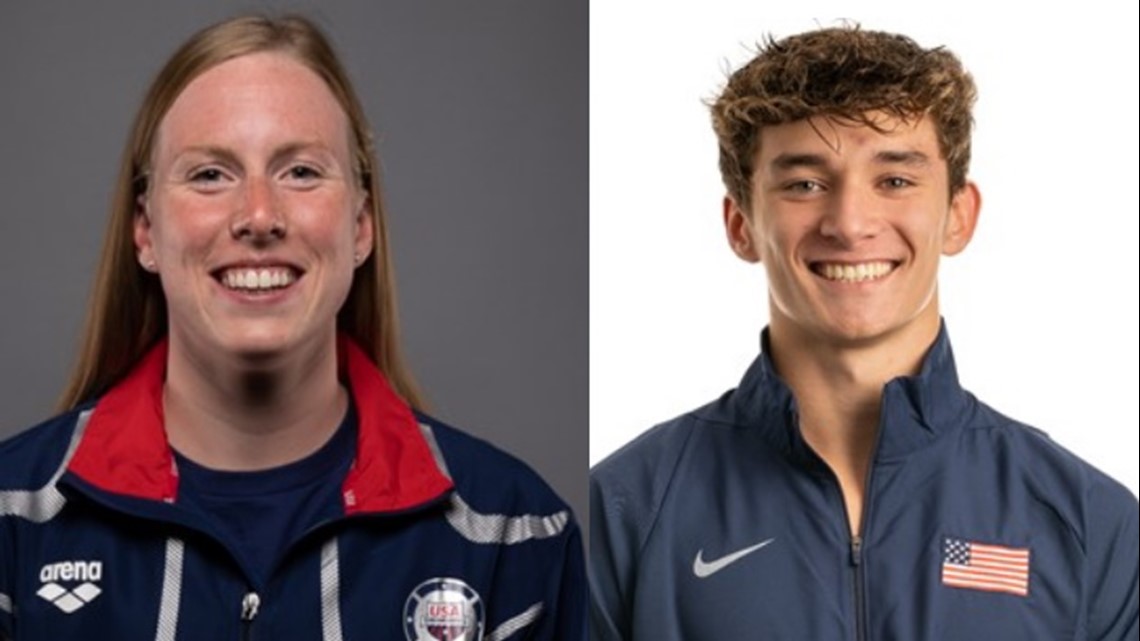 Swimmer Lilly King, diver Tyler Downs talk about their Olympics prep ...