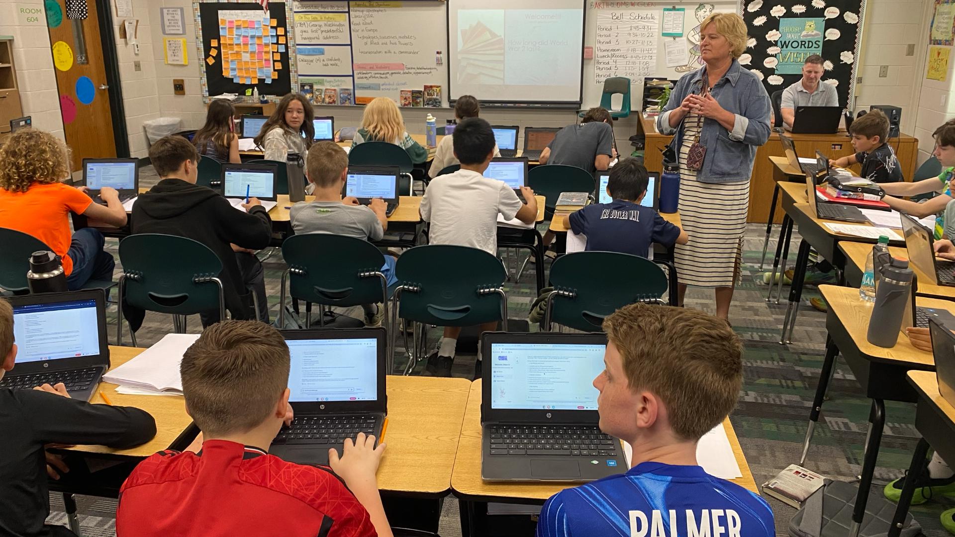 AI in the classroom: How the technology is impacting teachers and ...