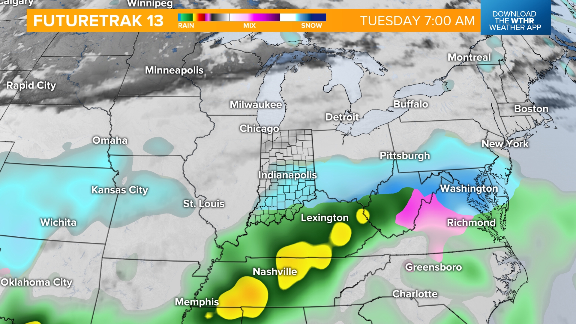 Tracking multiple weather systems for central Indiana | Weather Blog ...