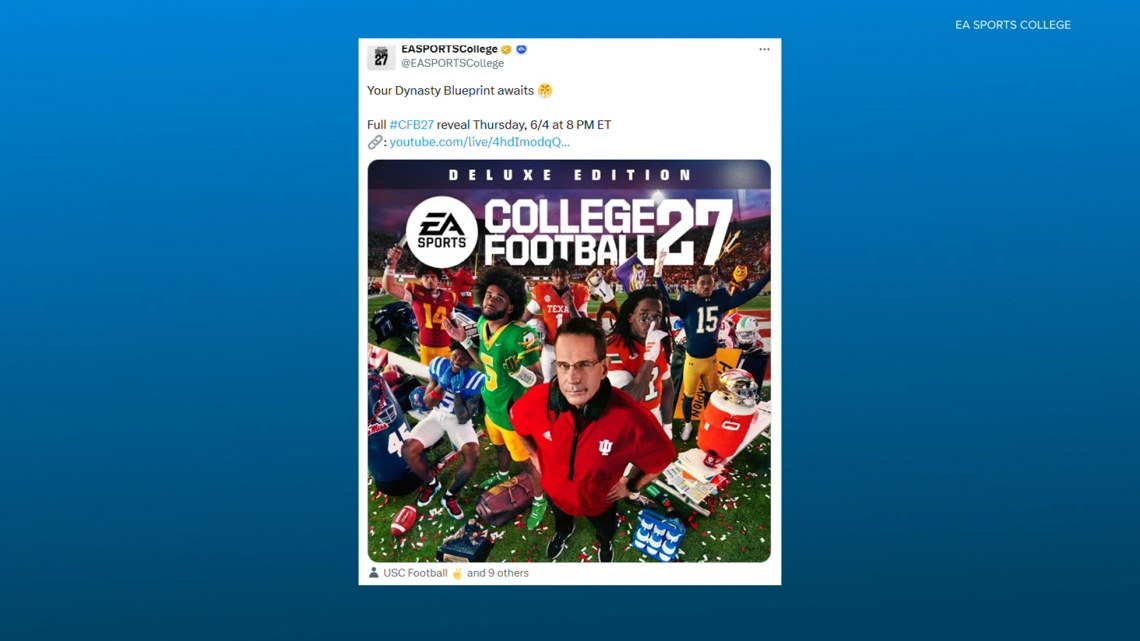 IU football coach Curt Cignetti featured on cover of EA Sports ...