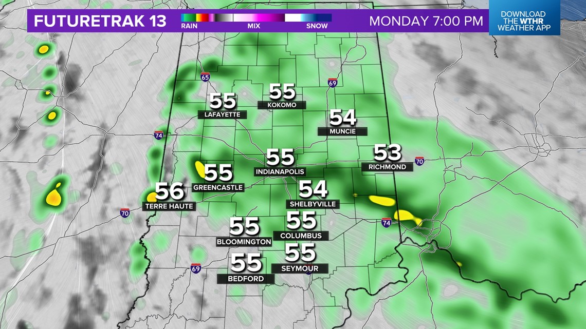 Weather Blog: Mild Christmas becomes rainy after the morning | wthr.com