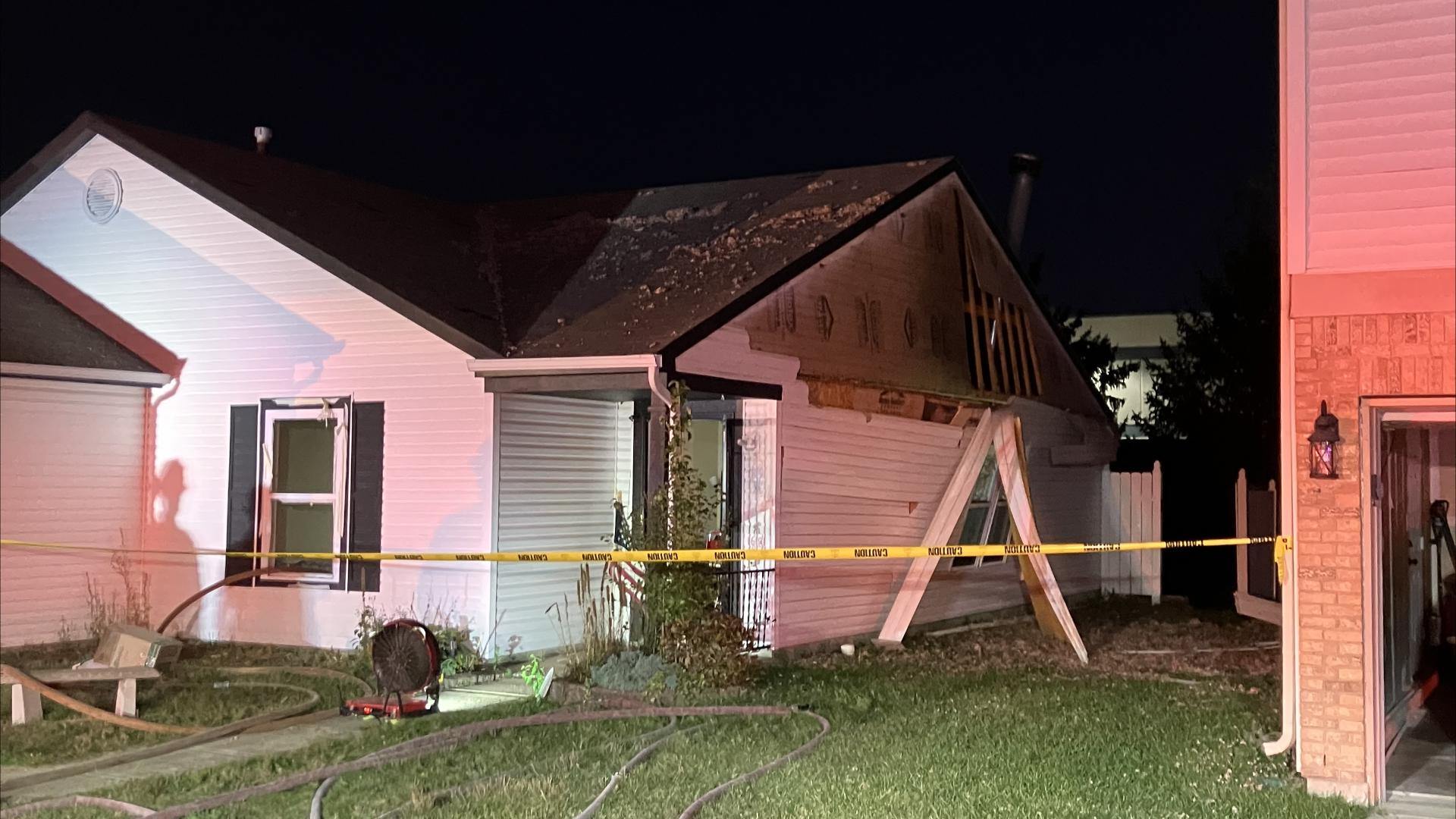 Explosion damages Plainfield home, seriously injures 1 person | wthr.com