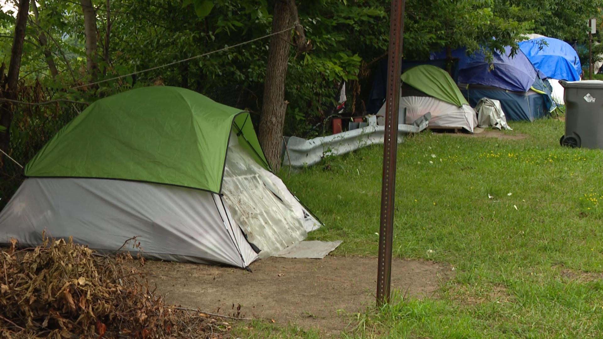When will Indy shut down Fountain Square homeless encampment? | wthr.com