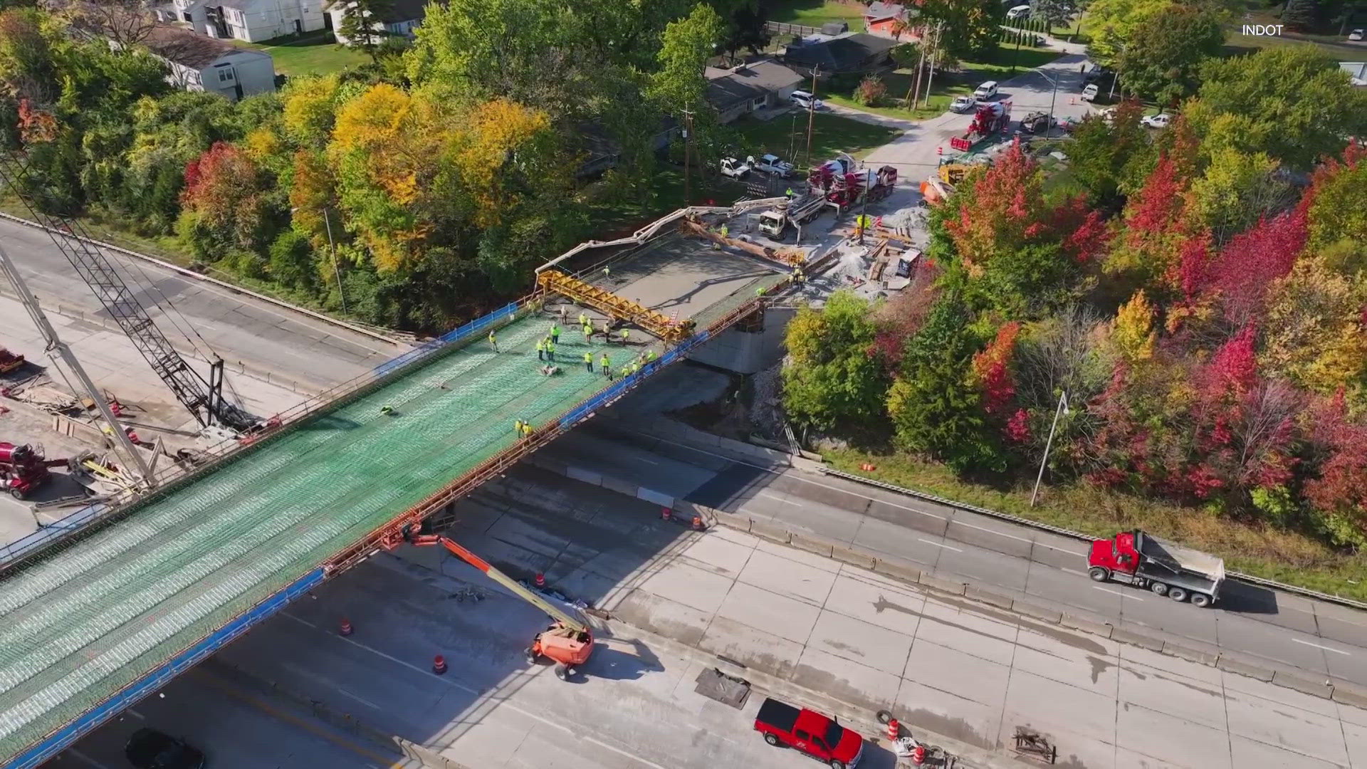 Hanna Avenue bridge over I-65 on Indy's south side set to reopen Monday ...