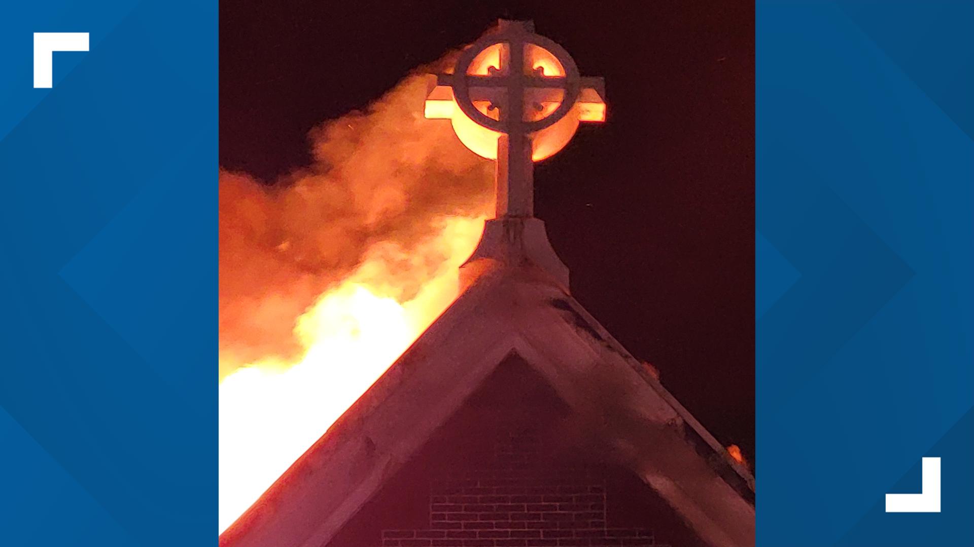 The Sanctuary on Penn fire: Massive blaze in Indy destroys historic ...