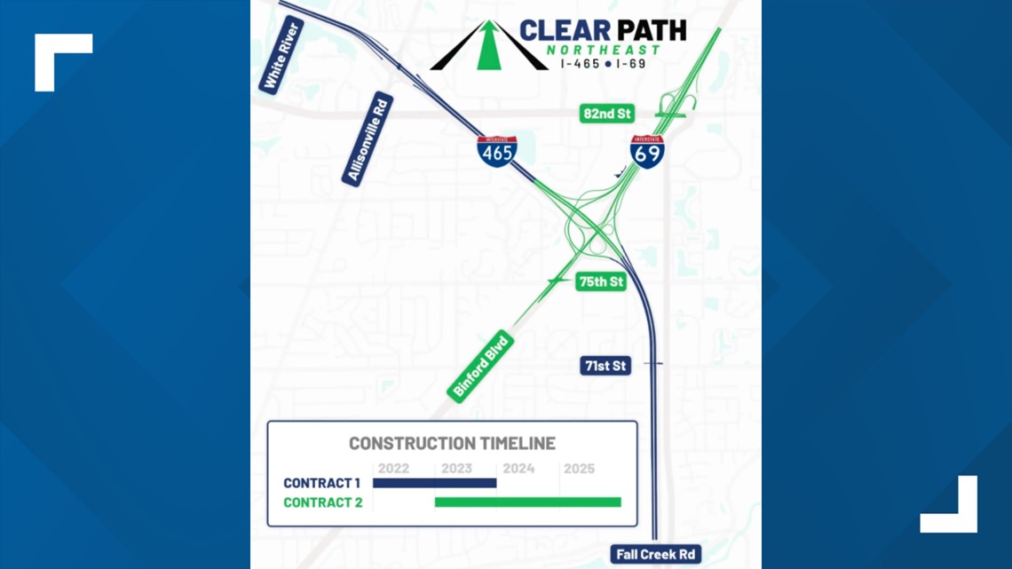 INDOT improving I-465, I-69 interchange on northeast side | wthr.com