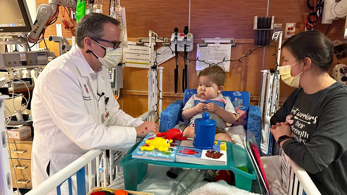 Dr. Valentine treats young hearts at Riley Hospital for Children | wthr.com