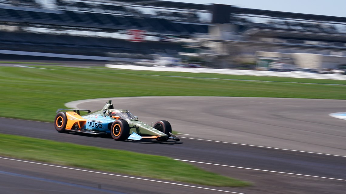 IMS works overtime to fix pit lane grip issue | wthr.com