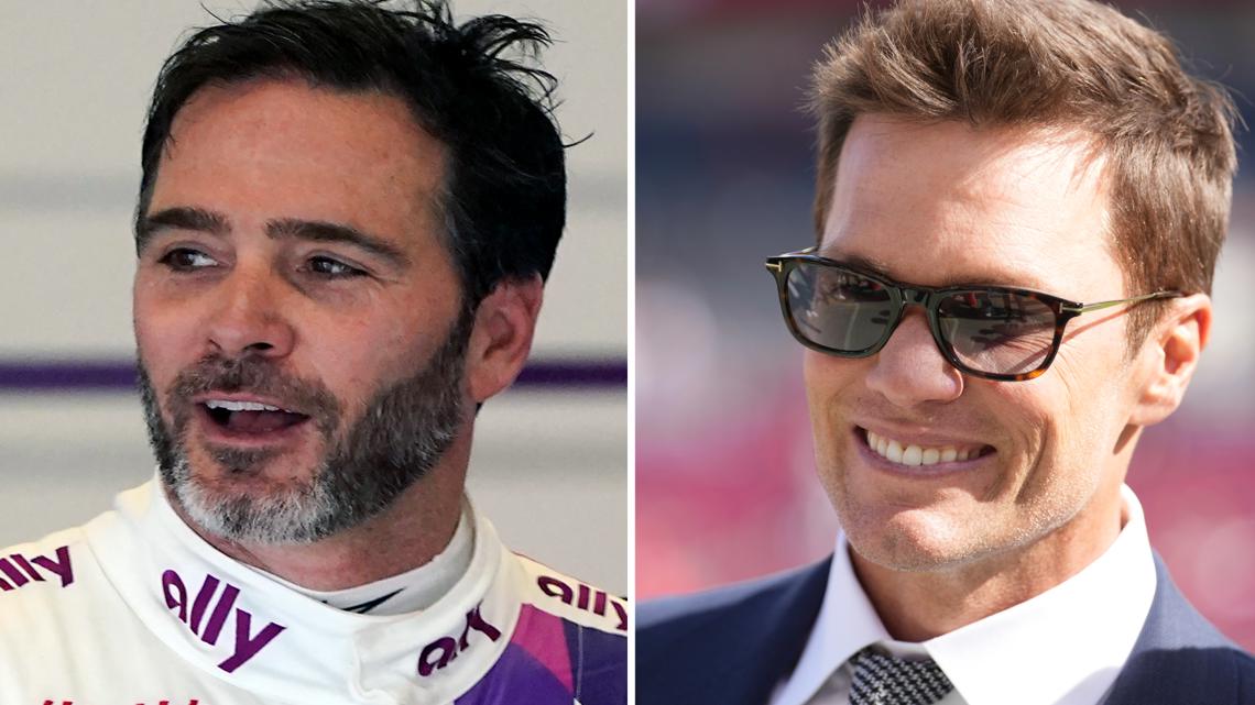 Tom Brady joins Jimmie Johnson at Indy 500 for ceremonial lap | wthr.com