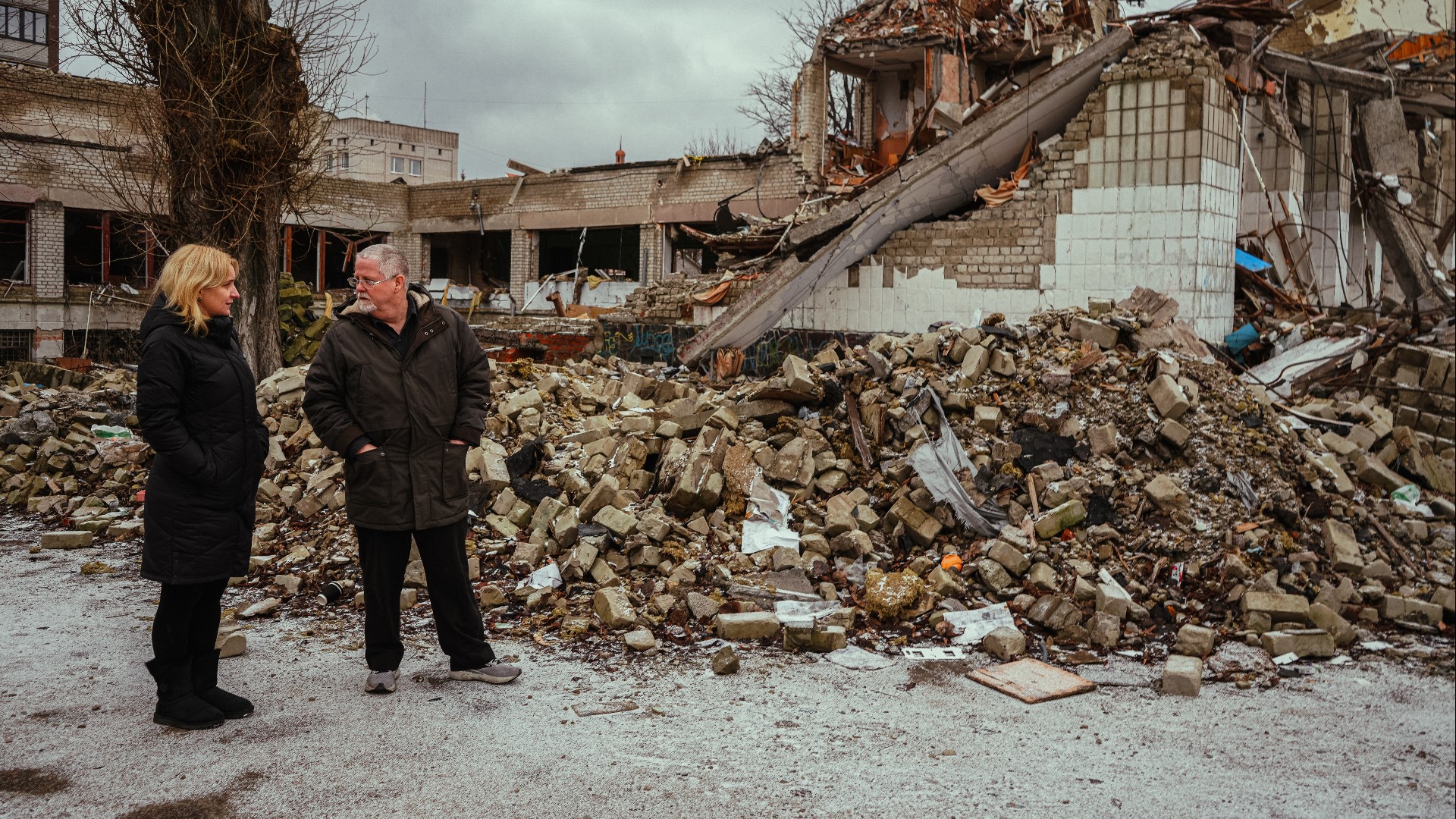 Mission to Ukraine leaders reflect on first visit since war began ...