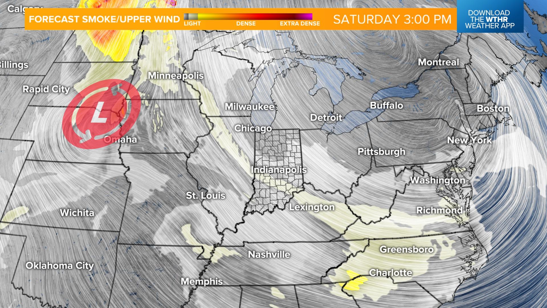 Smoky skies, hotter and humid in central Indiana | wthr.com