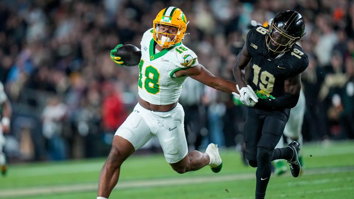 Big Ten says Oregon has clinched spot in championship game | wthr.com