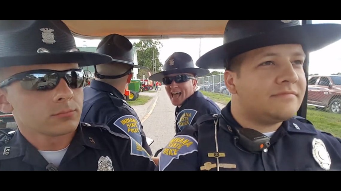 WATCH: Indiana State Police troopers share lip-sync rendition of ...