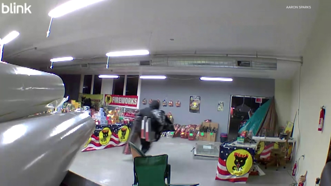 Car driven into fireworks store in east Indianapolis burglary | wthr.com