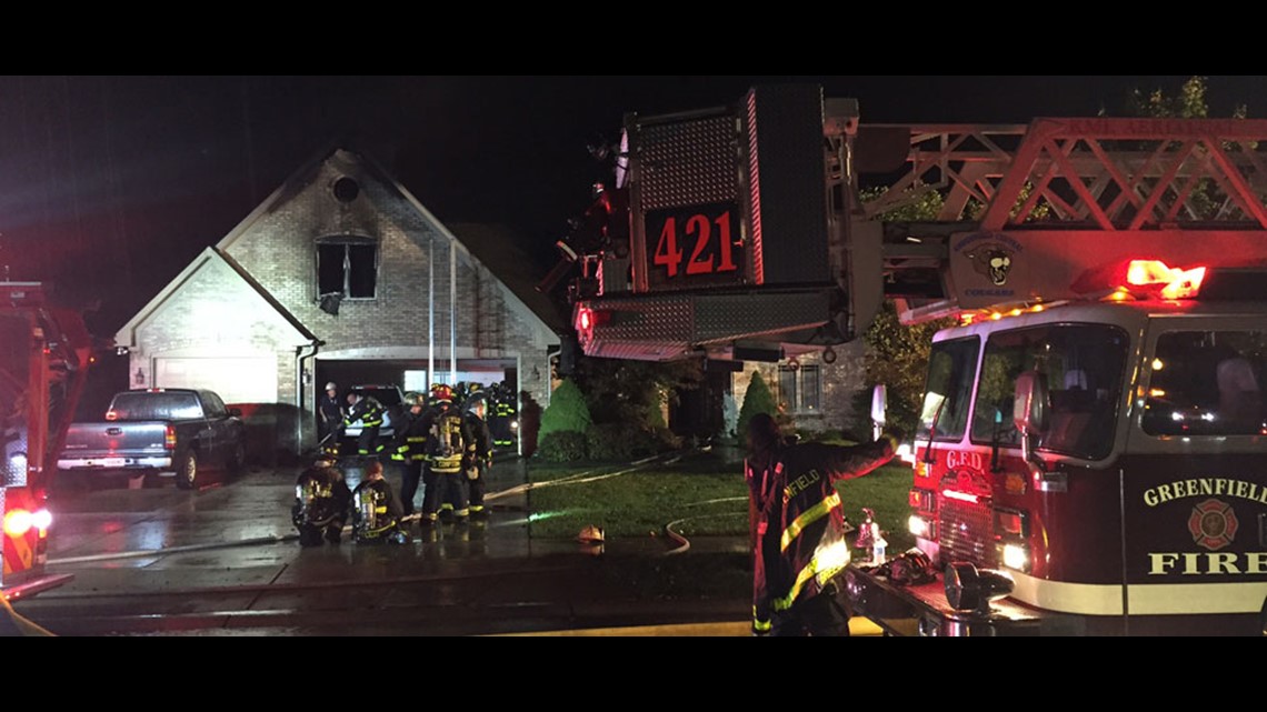 Greenfield house fire believed to be caused by lightning strike | wthr.com