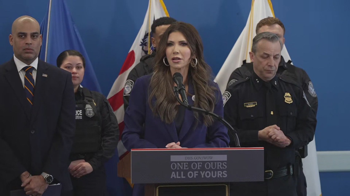 Kristi Noem says ICE agent's actions were justified in deadly ...