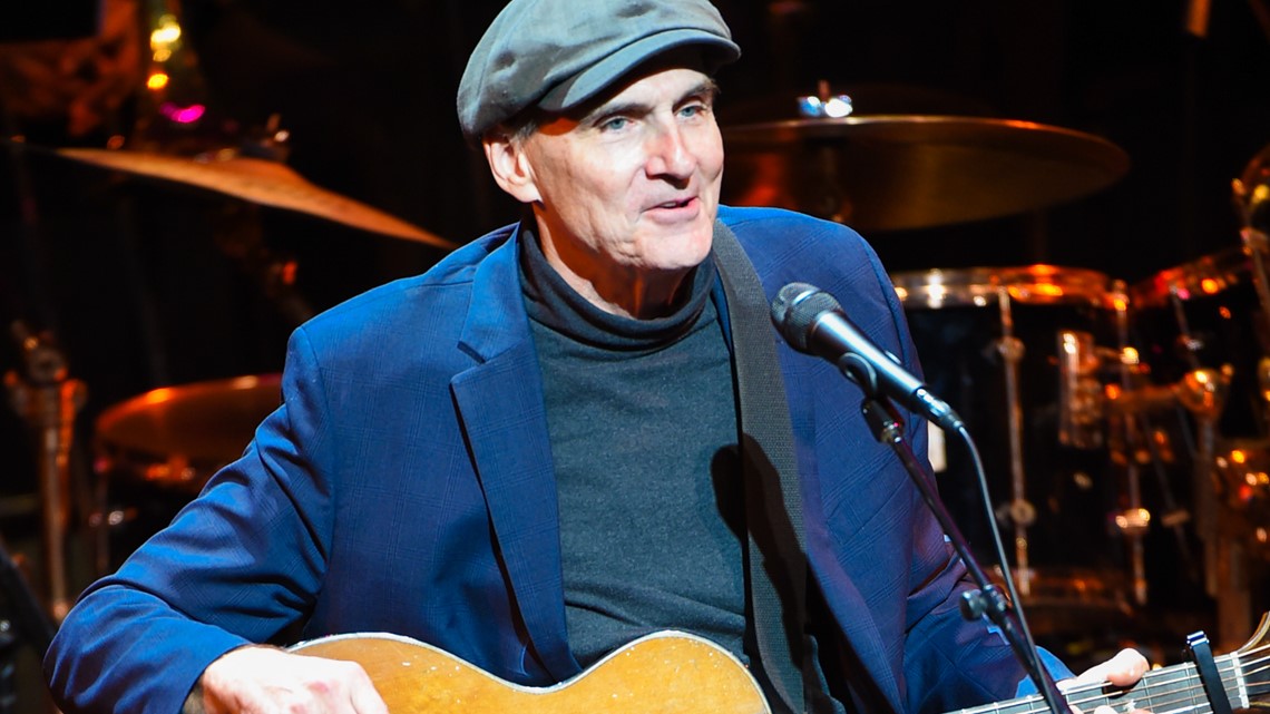 James Taylor performing at Ruoff Music Center | wthr.com
