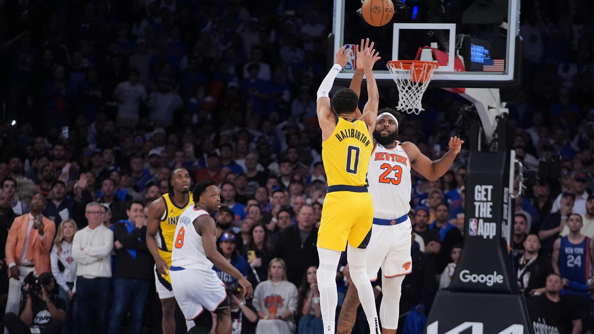 Pacers take 2-0 Eastern Conference Finals lead with 114-109 win in New ...