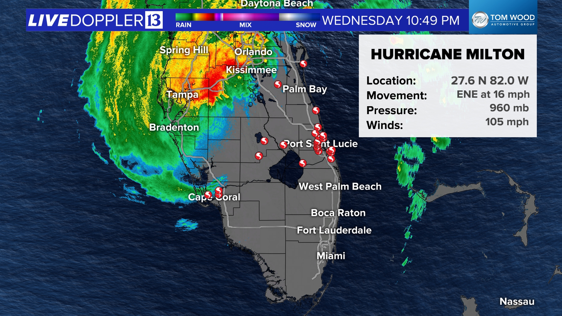 Hurricane Milton now a Category 5 hurricane | wthr.com