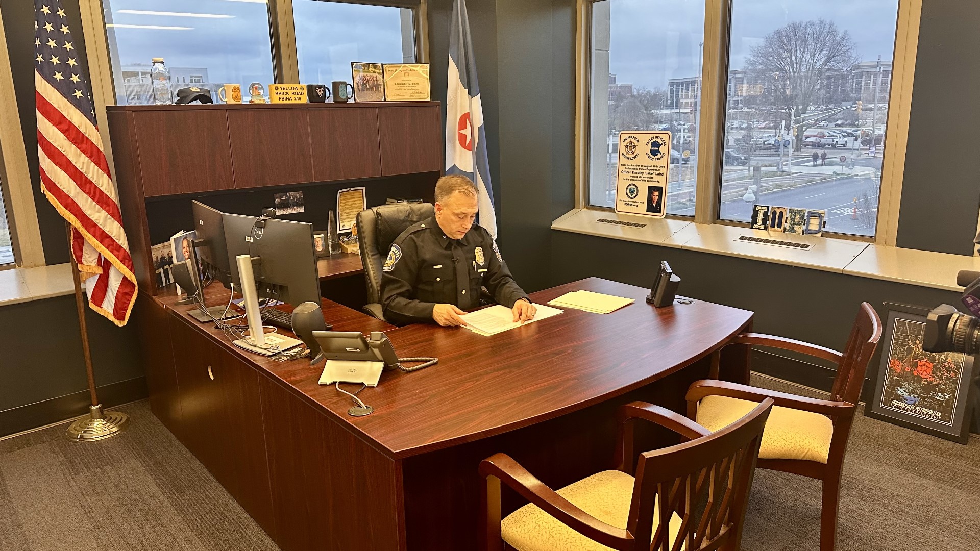 Indianapolis mayor Joe Hogsett names acting chief of IMPD | wthr.com