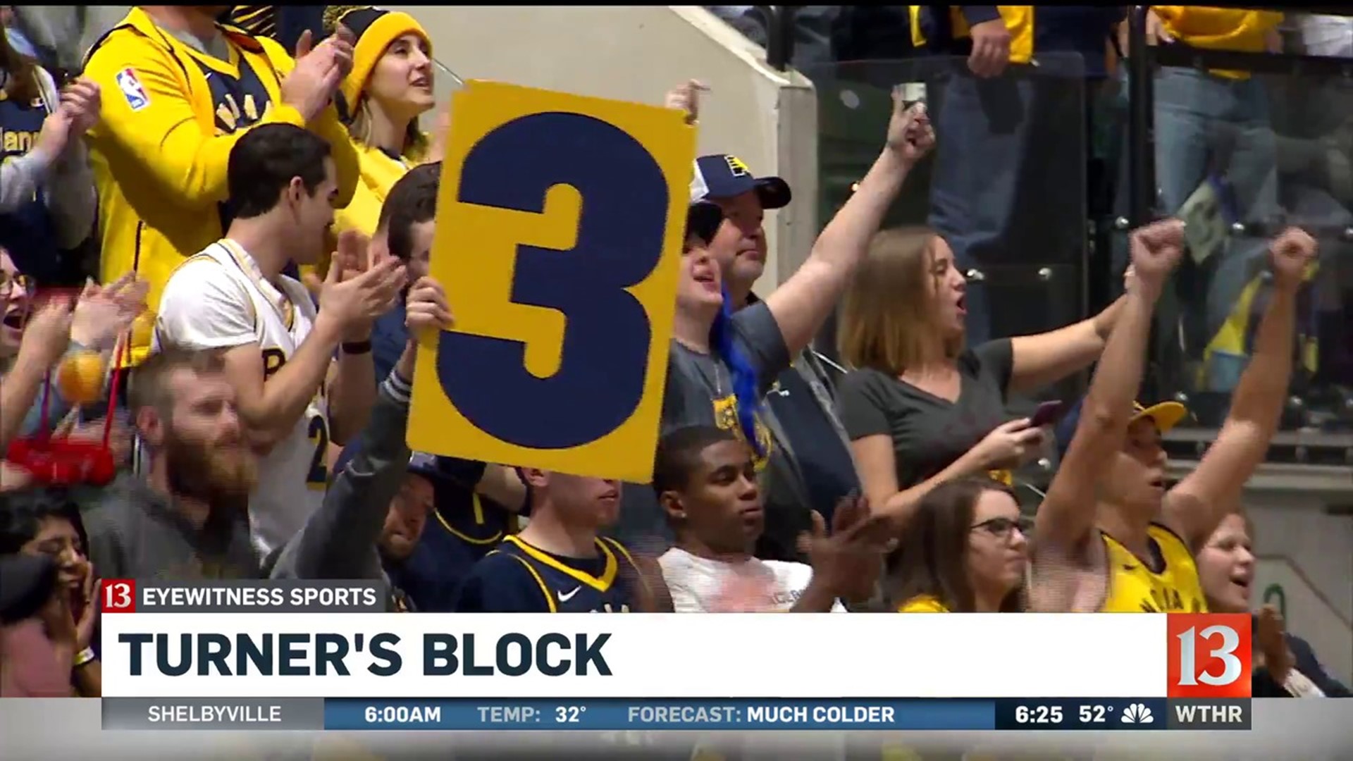 Turner's Block brings energy to Pacers home games | wthr.com
