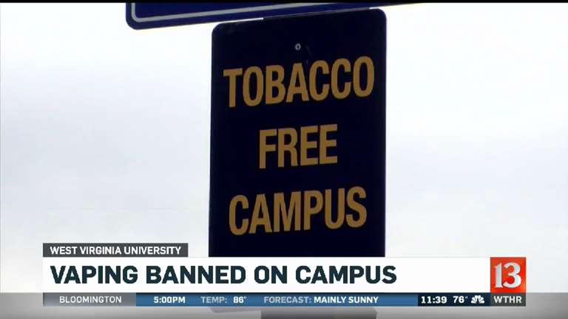 West Virginia college campus issues ban on vaping, e-cigarettes | wthr.com