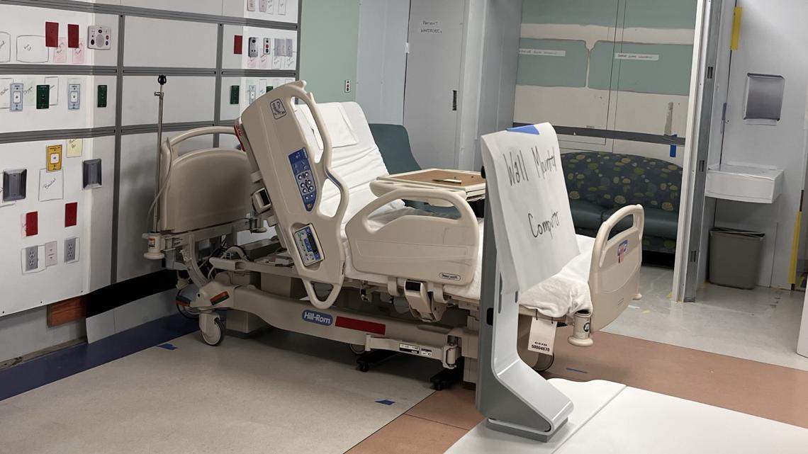 An early look at patient rooms in new IU Health hospital | wthr.com